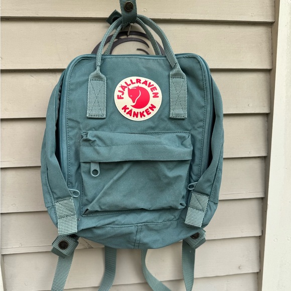 Fjallraven | Bags | Fjallraven Mini Kanken Blue Backpack | Poshmark
